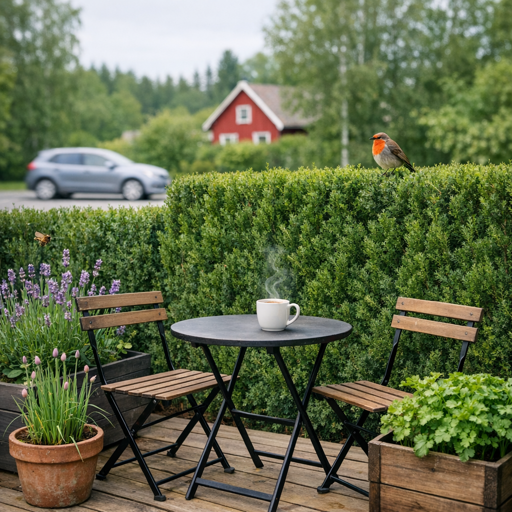 Fordeler med hekk - privatliv, lyddemping og mikroklima